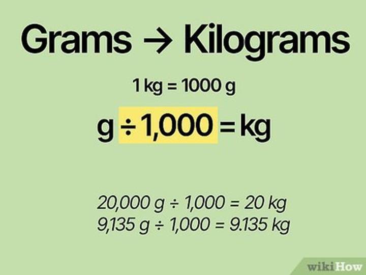 Understanding The Conversion How Many Kilograms Are In 1 Gram Understanding The Conversion How Many Kilograms Are In 1 Gram