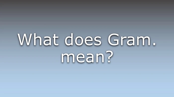 Understanding the Abbreviation for Gram and Its Significance
